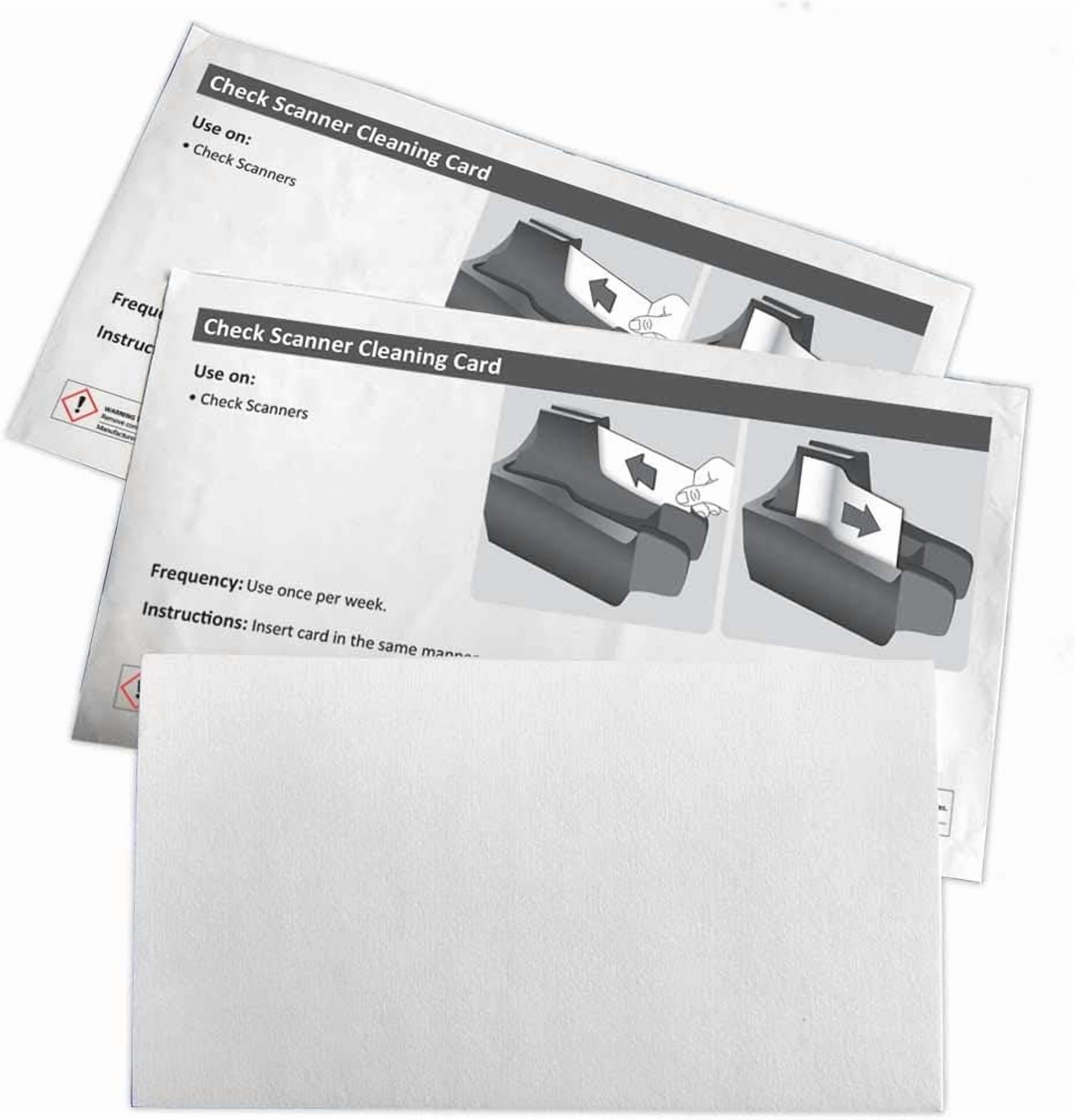 Check Scanner Cleaning Card with IPA - Walmart.com