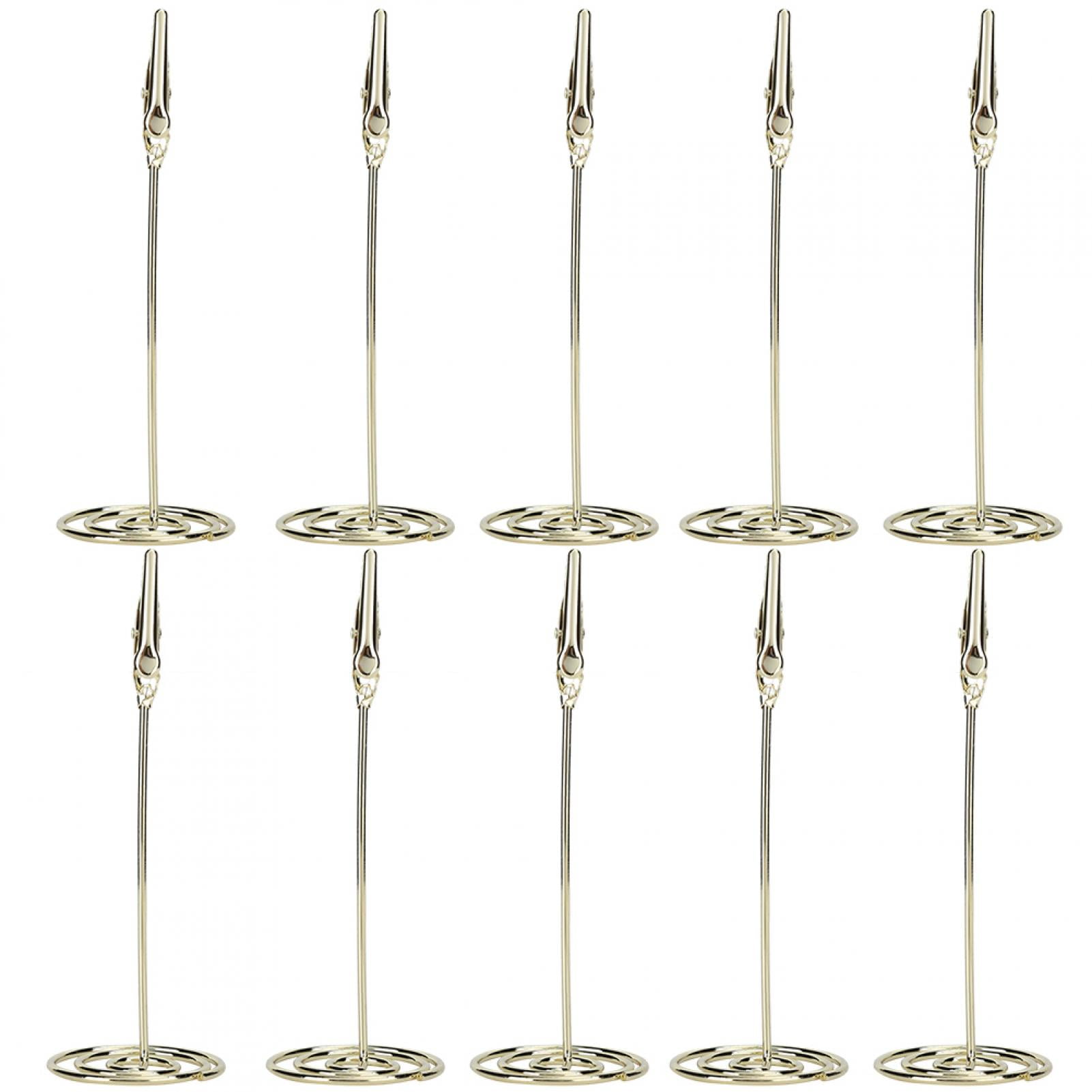 Check Spindle Excellence, Brass-Plated Carbon Steel Display Stand ...