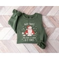 Check The List 6 7 Times Sweatshirt, Funny Santa Shirt, Christmas Meme ...