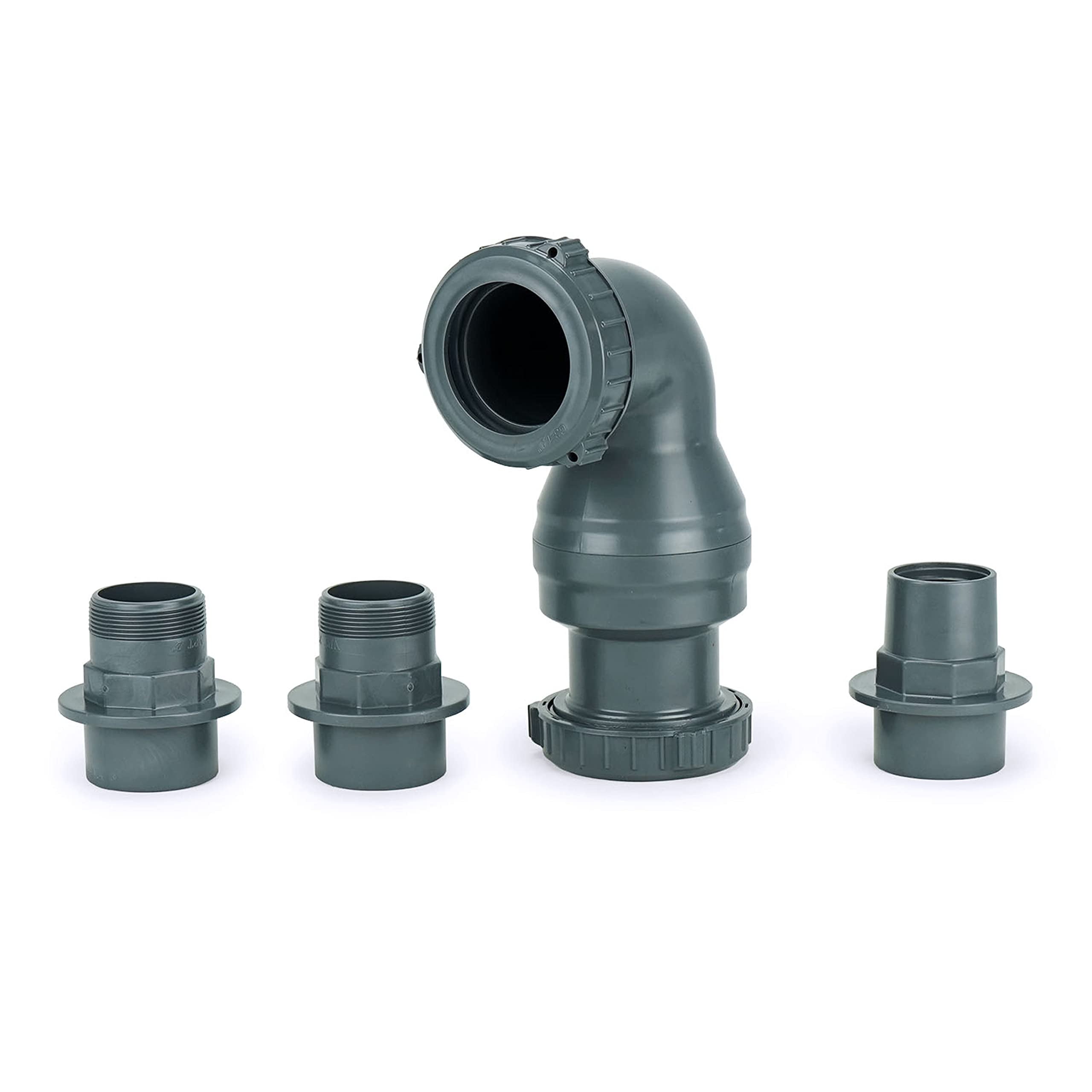 Check Valve 2.0 Dual Union Design for Water Features, Pondless Vaults ...