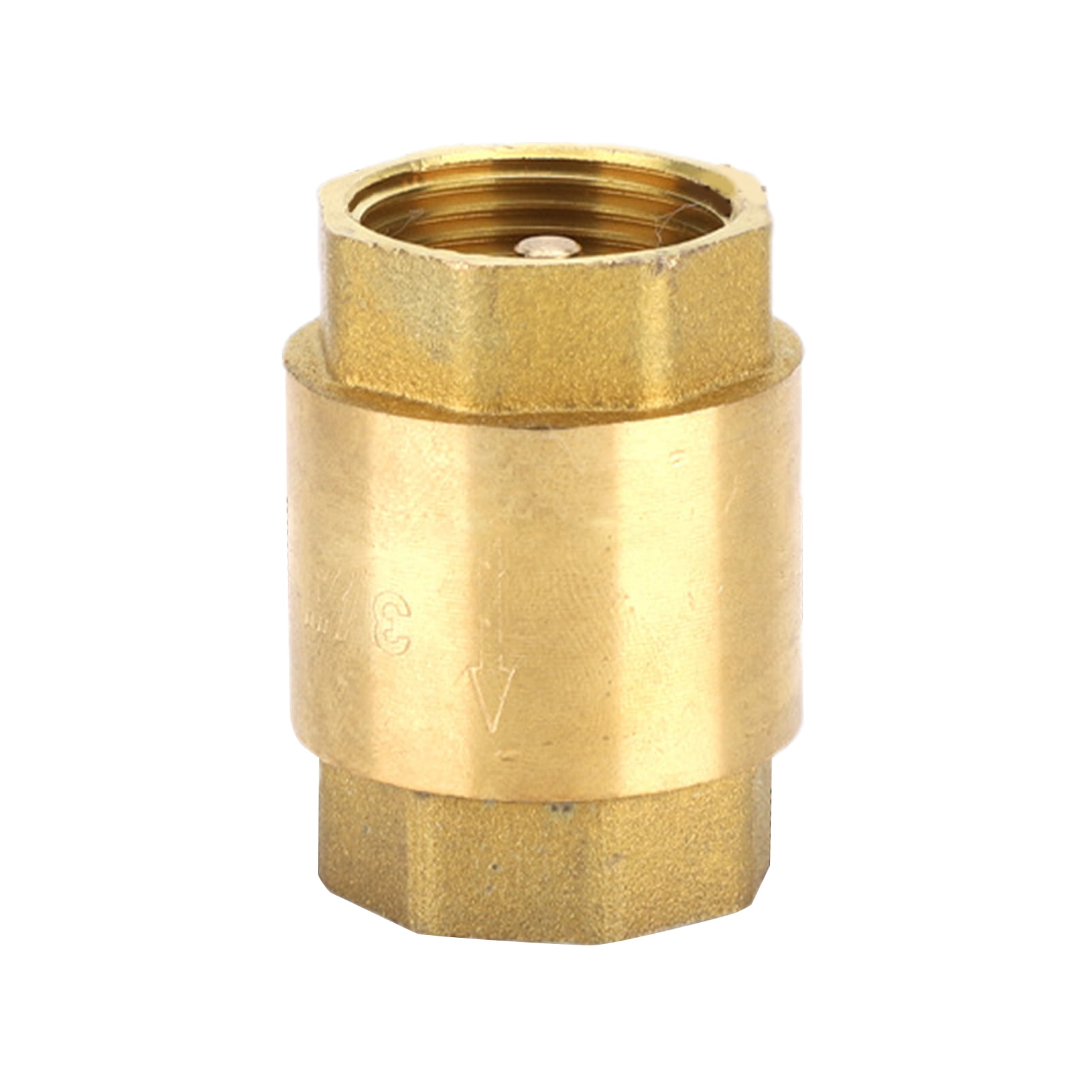 Check Valve, Solid Brass Non Return 1 Way Horizontal Check Valve ...