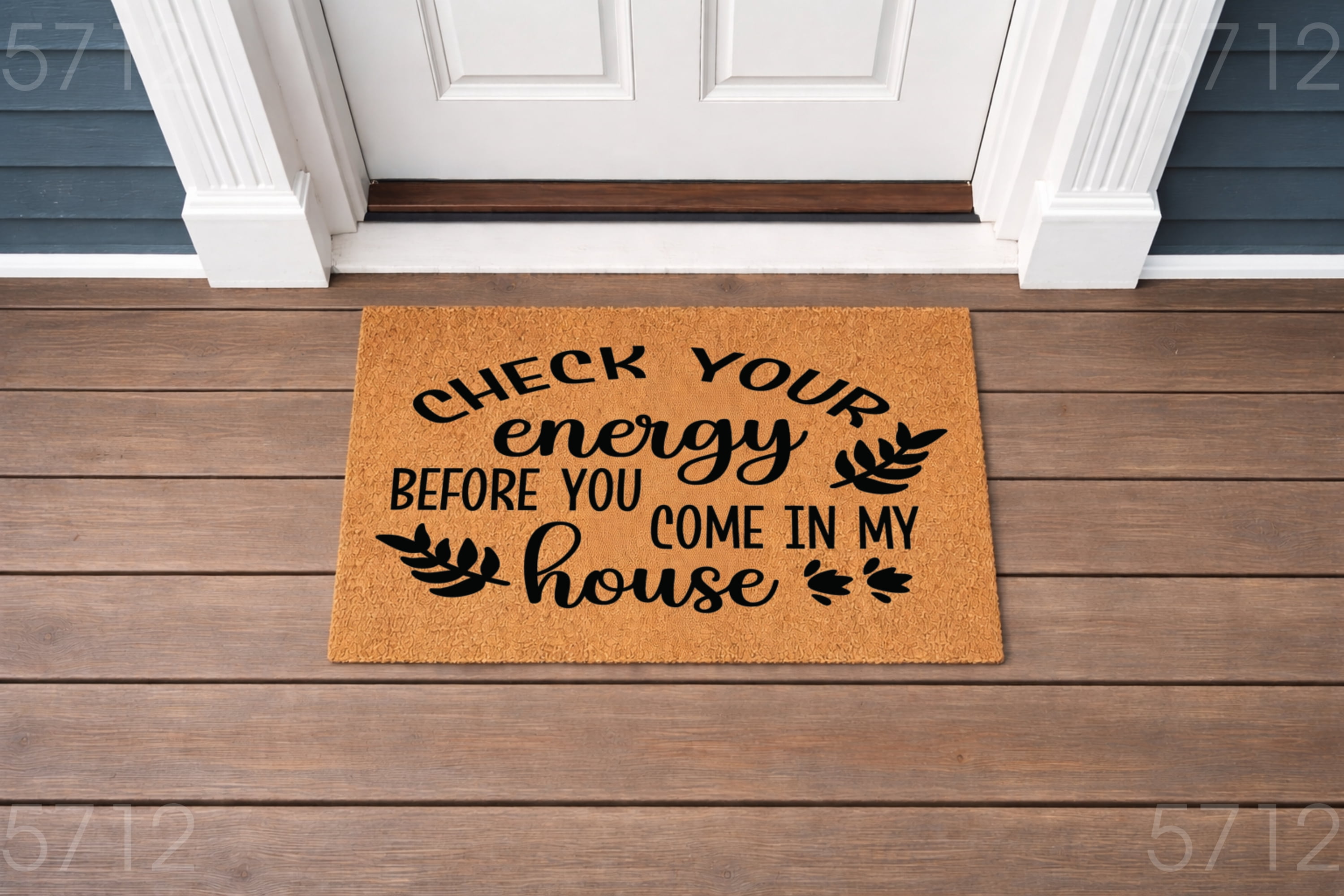 Check Your Energy Before You Come In My House, Funny Doormat, Indoor ...