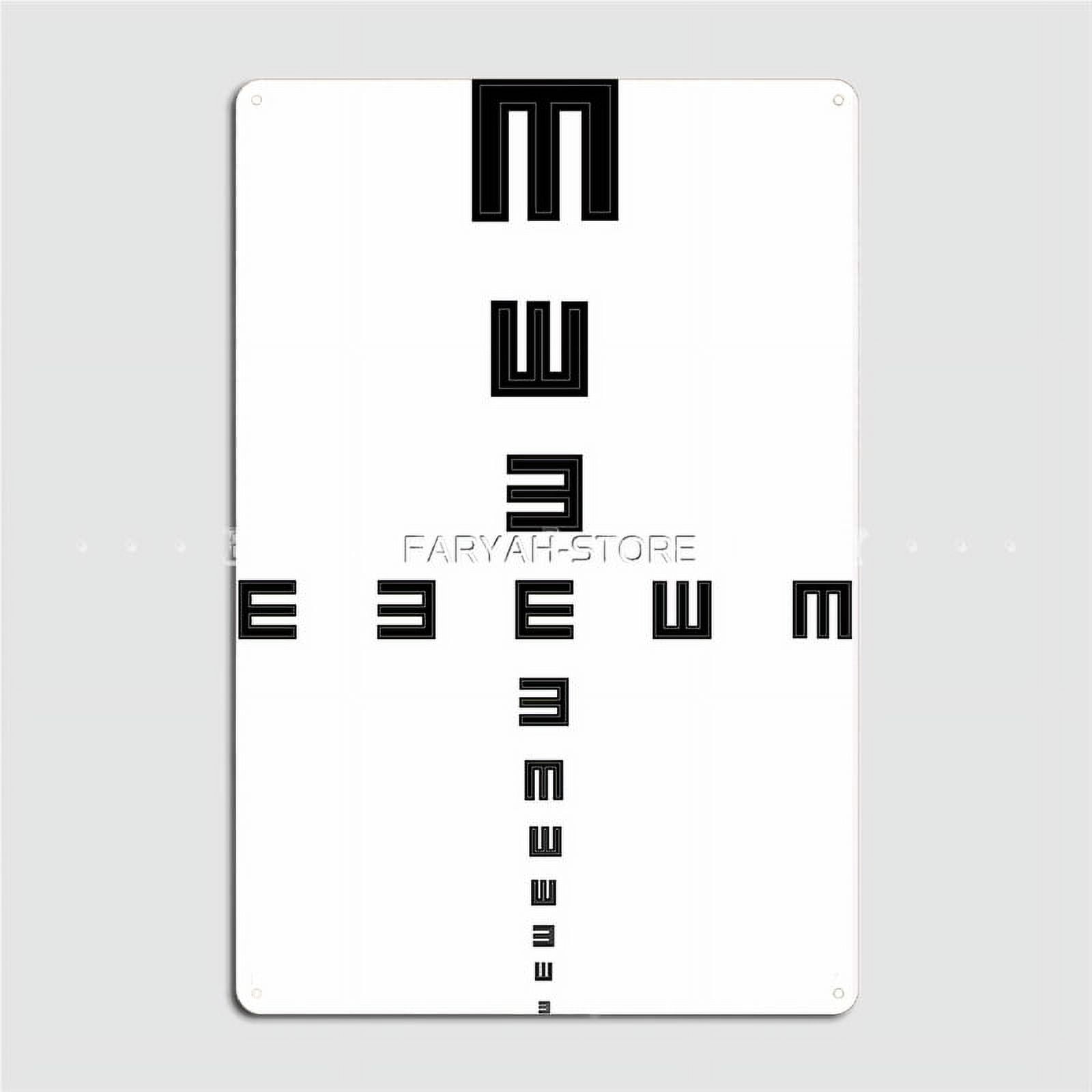 Check Your Eyes Poster Metal Plaque Designing Club Party Plaques Wall ...