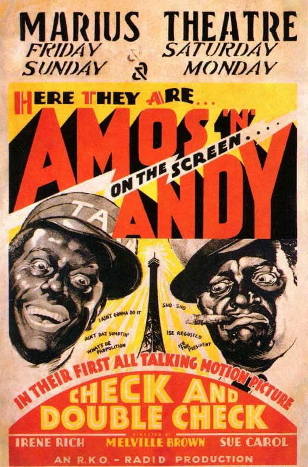 Check and Double Check 11x17 Mini Movie Poster - Walmart.com