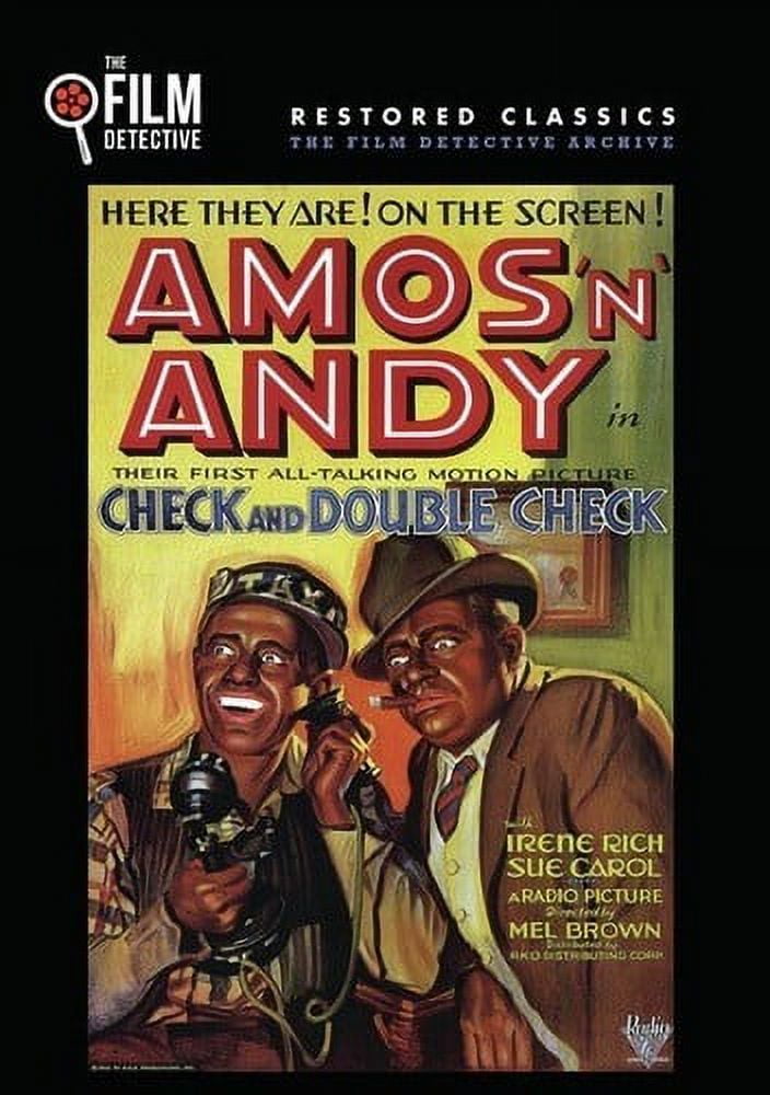 Check and Double Check (DVD), Film Detective, Comedy - Walmart.com