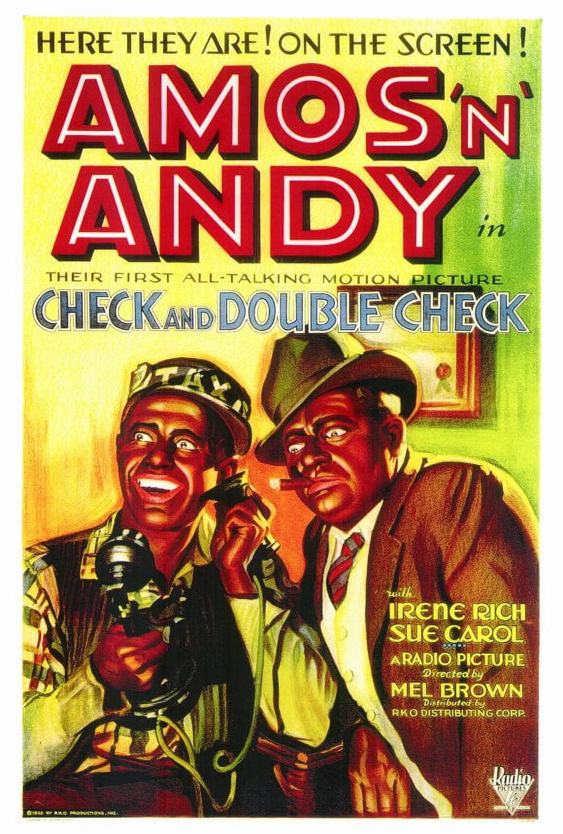 Check and Double Check - movie POSTER (Style A) (27" x 40") (1930 ...
