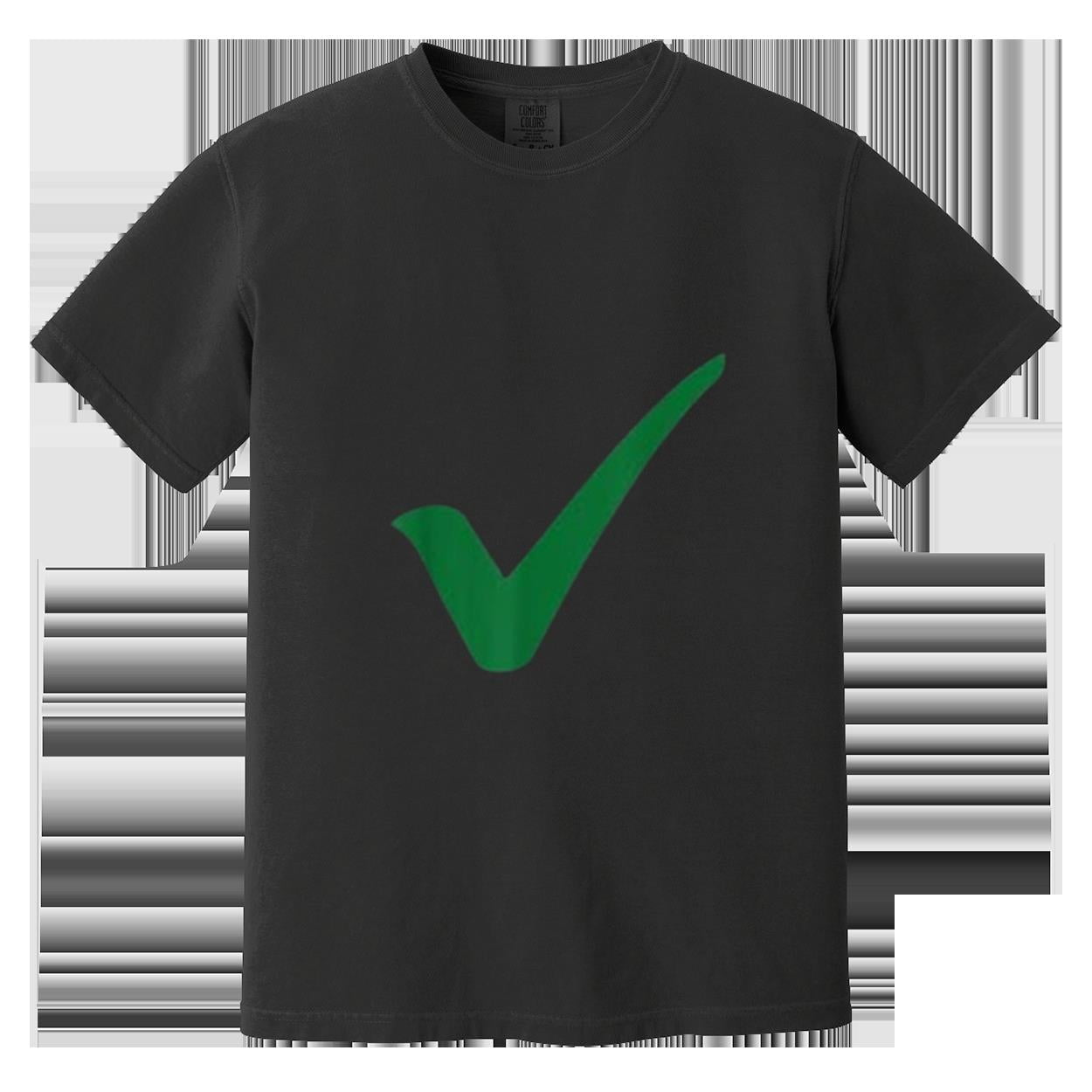Check mark Tick Symbol Yes Correct Approv Comfort Color T-Shirt, for ...