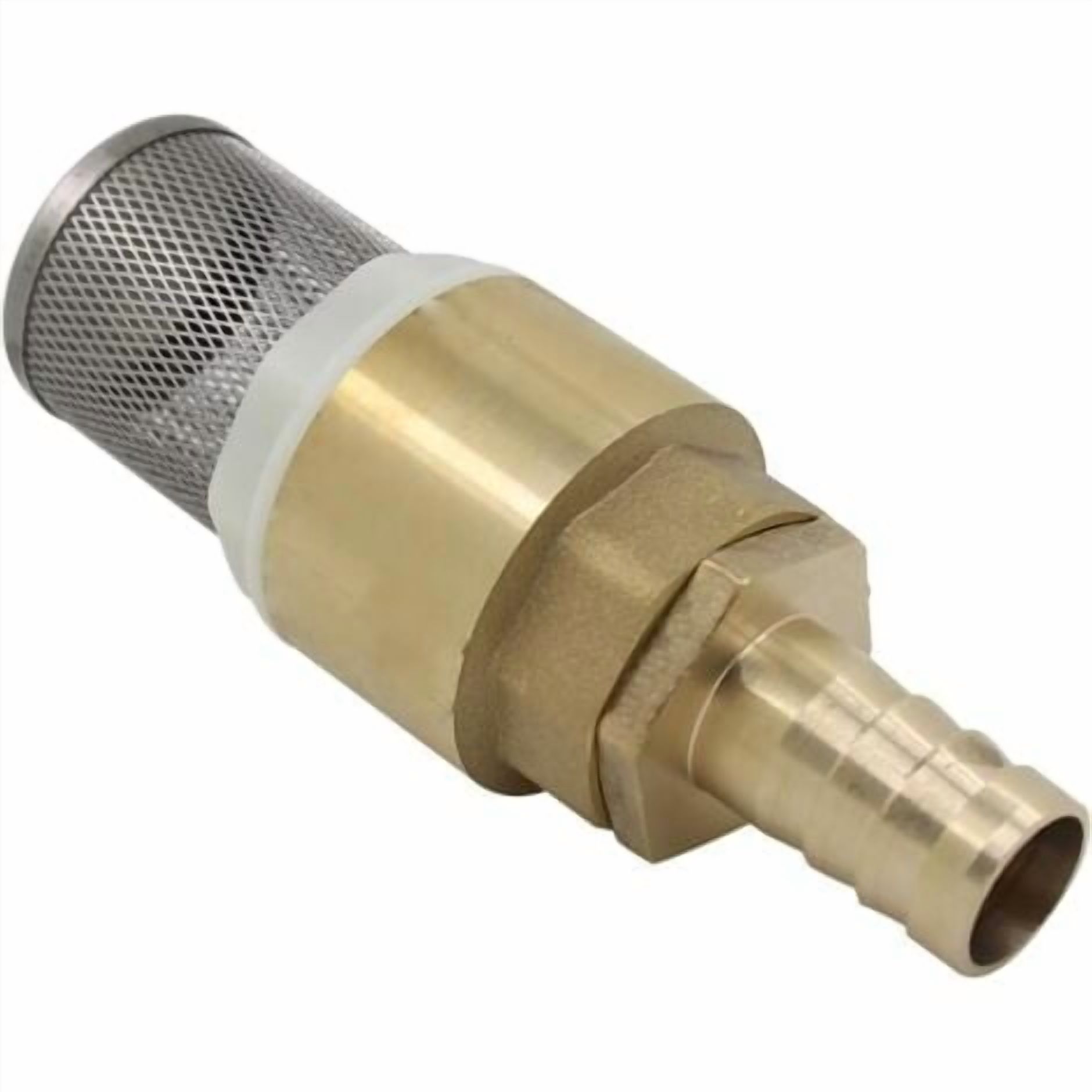 Check valve with strainer 1/2 3/4 1 inch with socket 12 16 19mm - foot ...