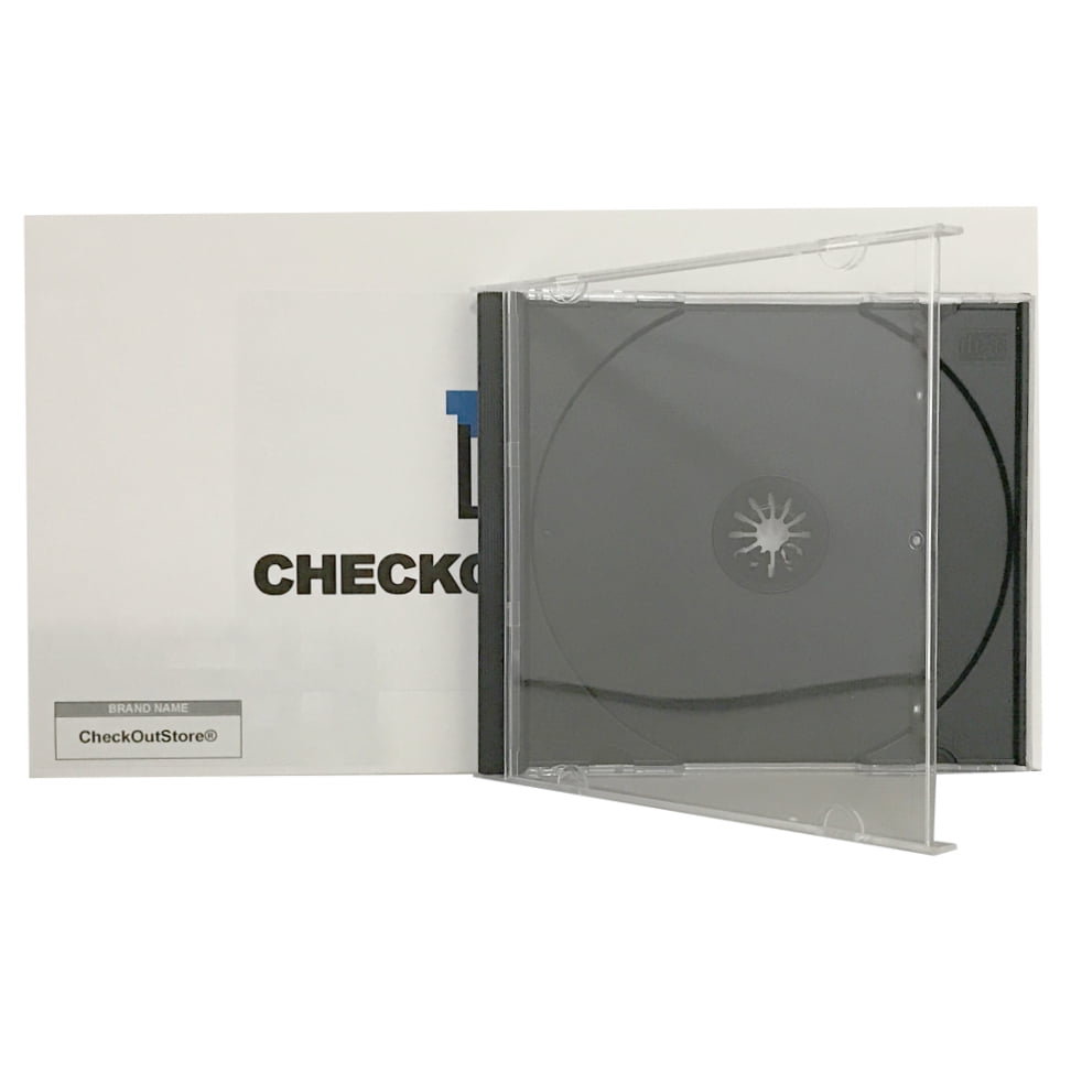 CheckOutStore 10 Original Vintage Old Style Standard Black CD Jewel ...