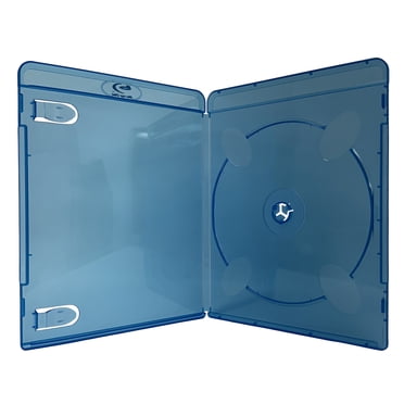 CheckOutStore 10 Slim Solid Red Color Single DVD Cases 7MM - Walmart.com
