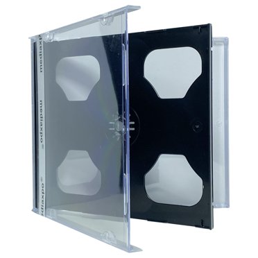 onn. DVD/CD Slim Jewel Storage Cases, 50 ct - Walmart.com