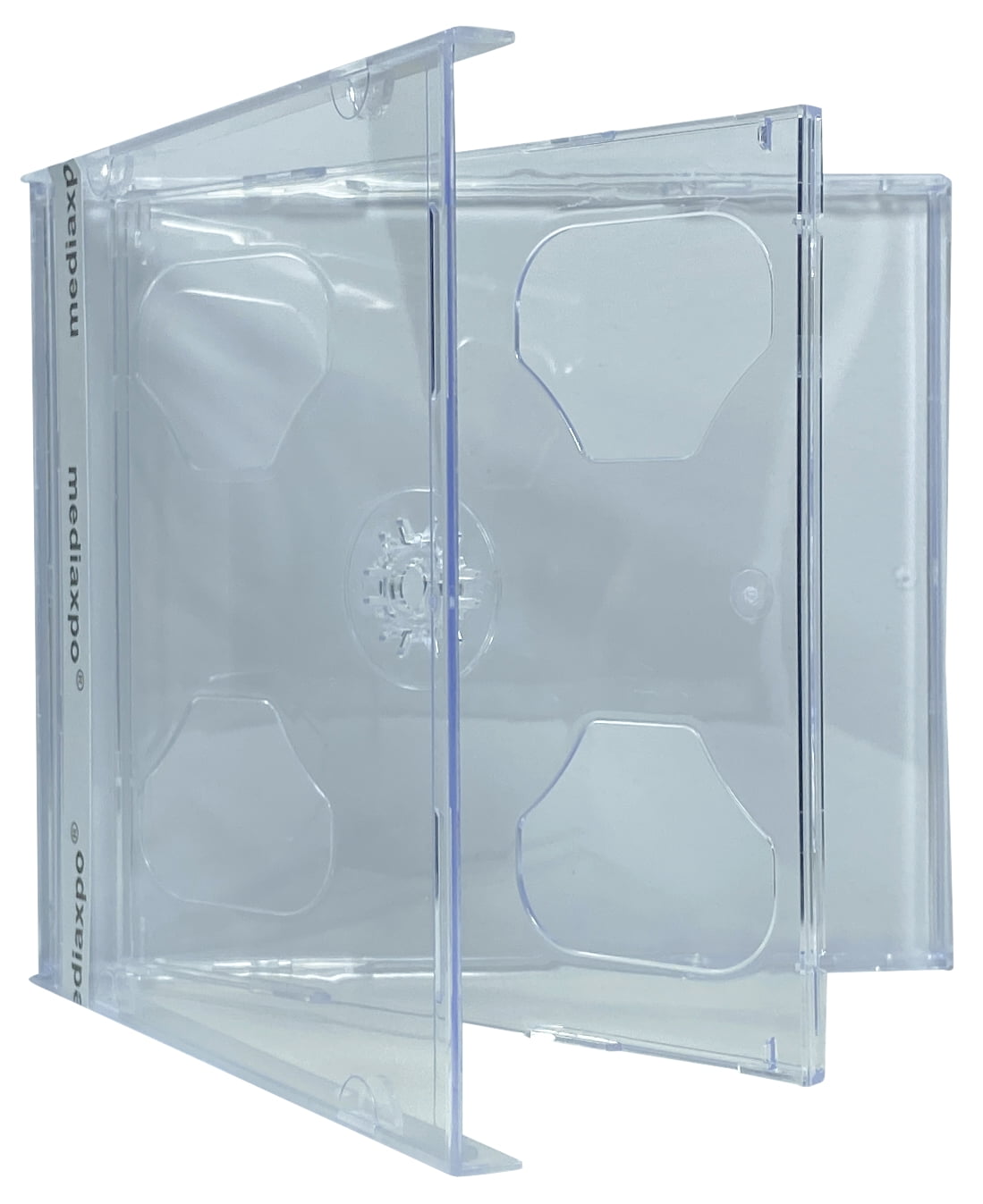 CheckOutStore 10 Standard Clear Double CD Jewel Case - Walmart Business ...