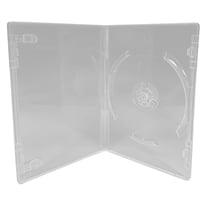 CheckOutStore 10 Standard Clear Orange Color Single DVD Cases - Walmart.com