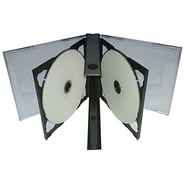 CheckOutStore 100 Clear Quad 4 Disc CD Jewel Case - Walmart.com