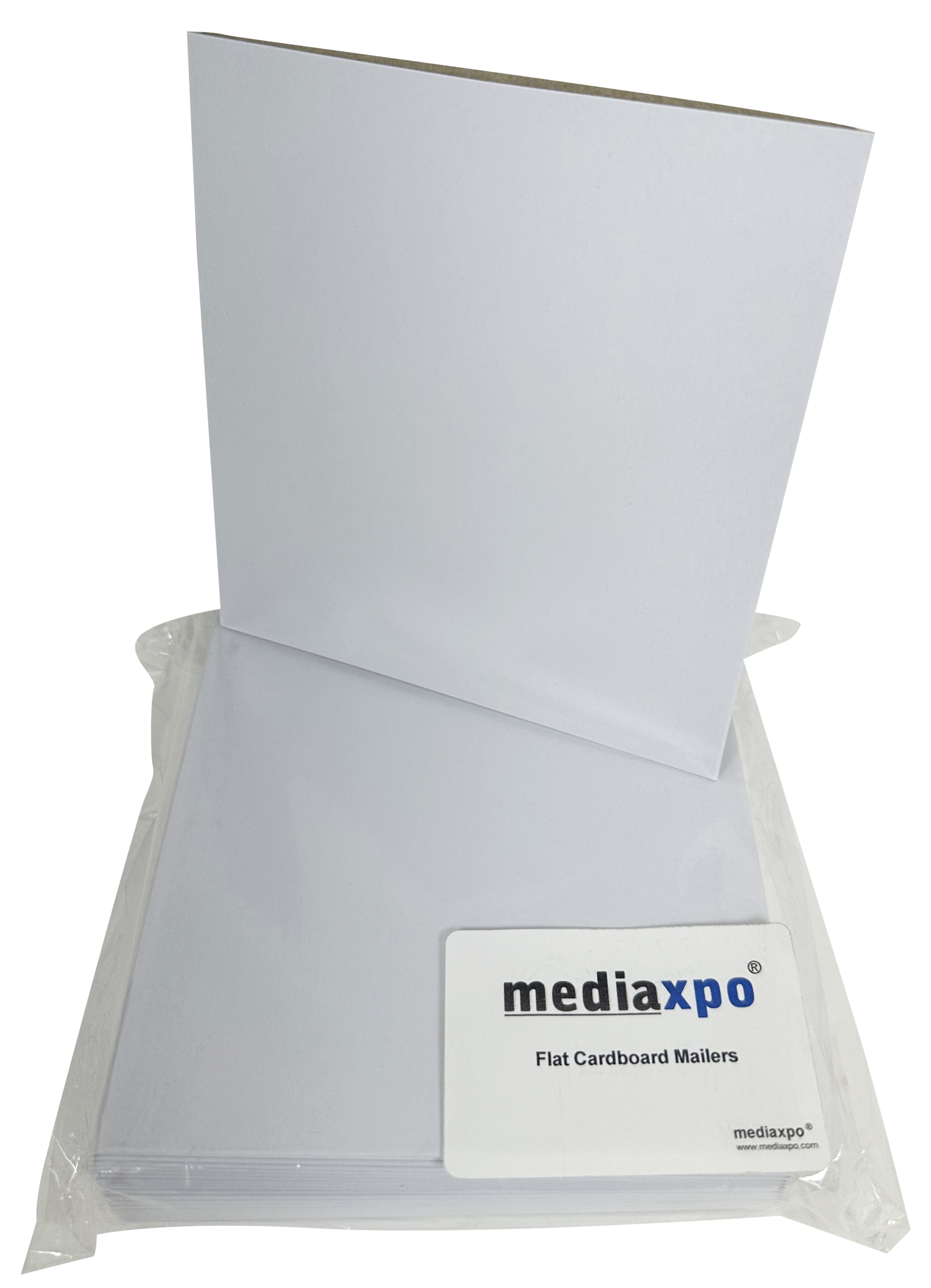 CheckOutStore 100 CD/DVD White Cardboard Jackets Cover No FLAP (5 5/8 x ...