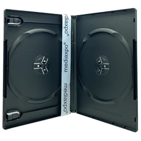 CheckOutStore 25 Standard Solid Red Color Single DVD Cases - Walmart.com