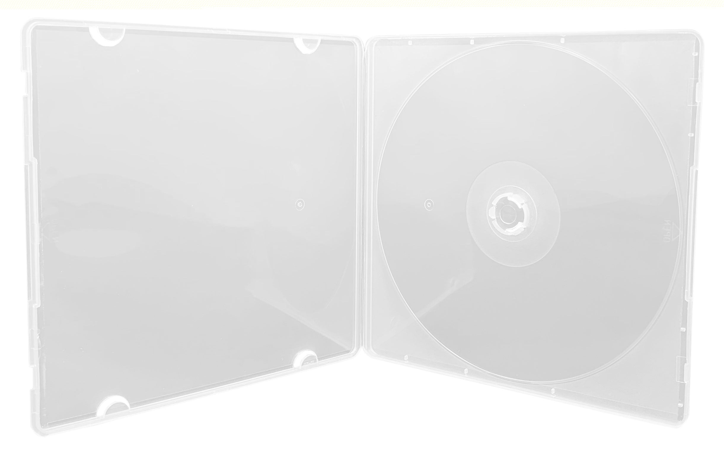 CheckOutStore 100 Slim Clear Single VCD PP Poly Cases 5MM - Walmart ...