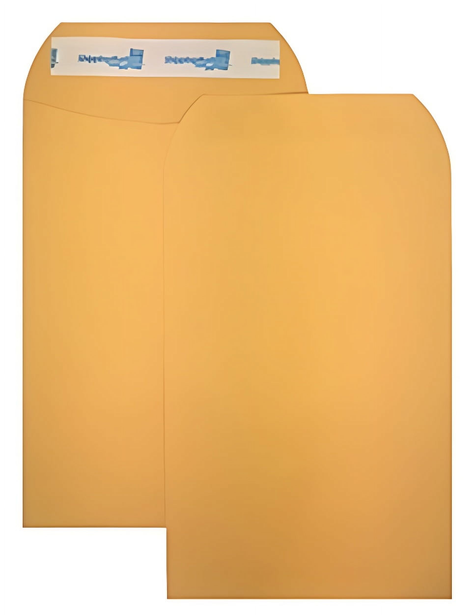 CheckOutStore 100 ShippingMailers 6 x 9 Kraft Catalog Envelopes /w Self ...