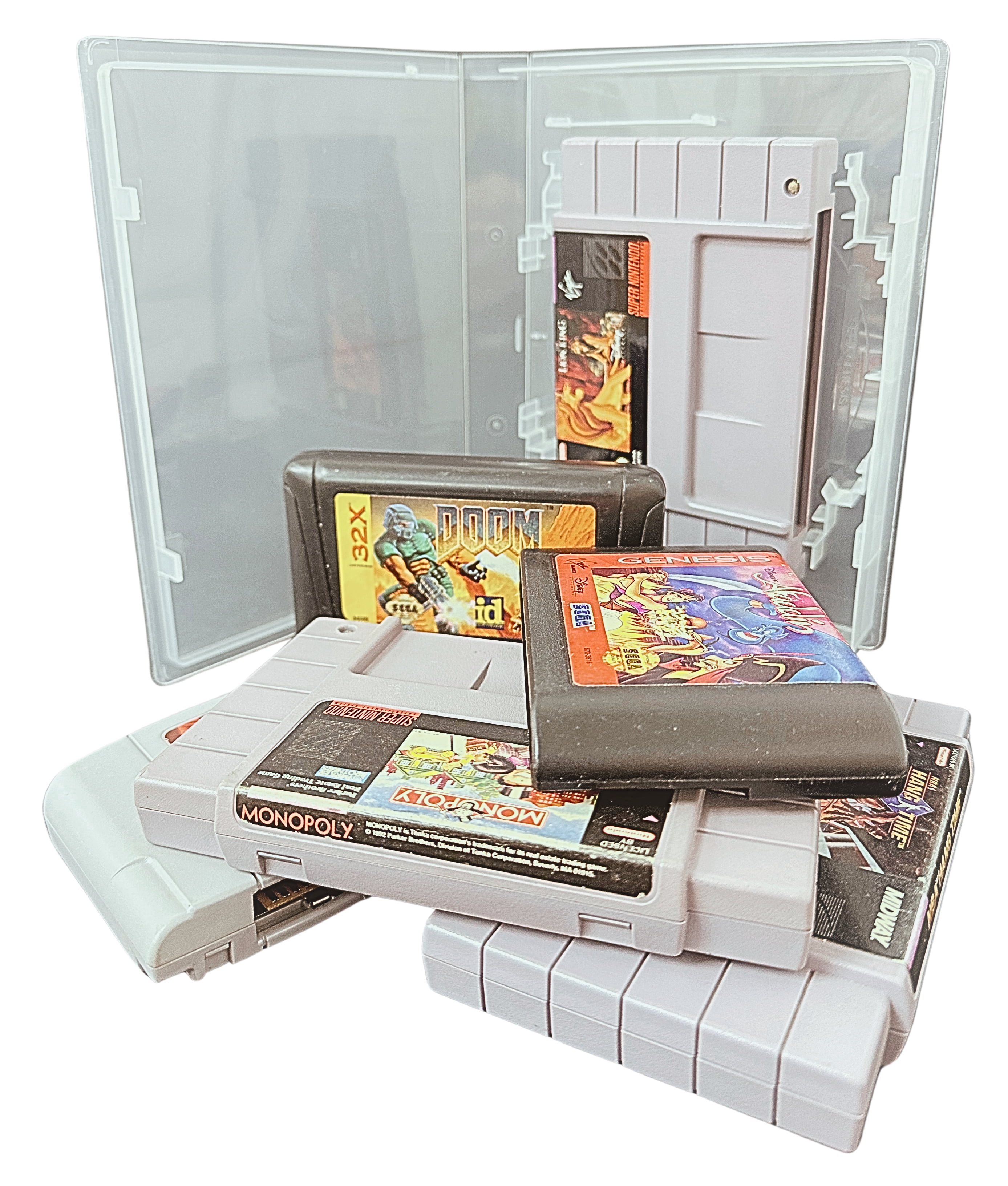 CheckOutStore 100 Universal Game Cases (UGC) for Retro Video Game ...