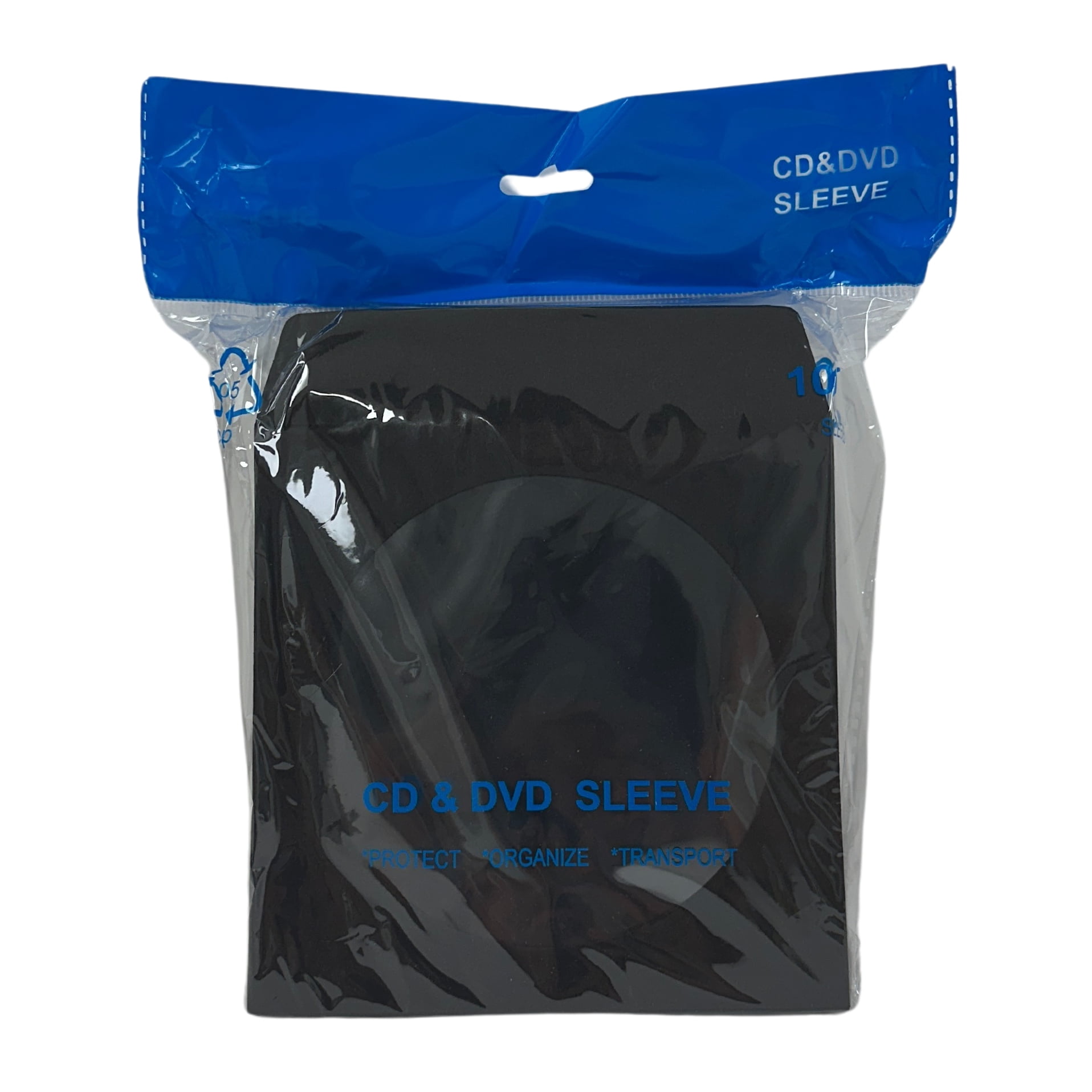 CheckOutStore 1000 Premium Black Paper CD Sleeves with Window & Flap ...