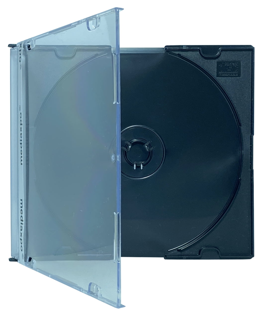 CheckOutStore 1000 Slim Black CD Jewel Cases: Computer Accessories ...