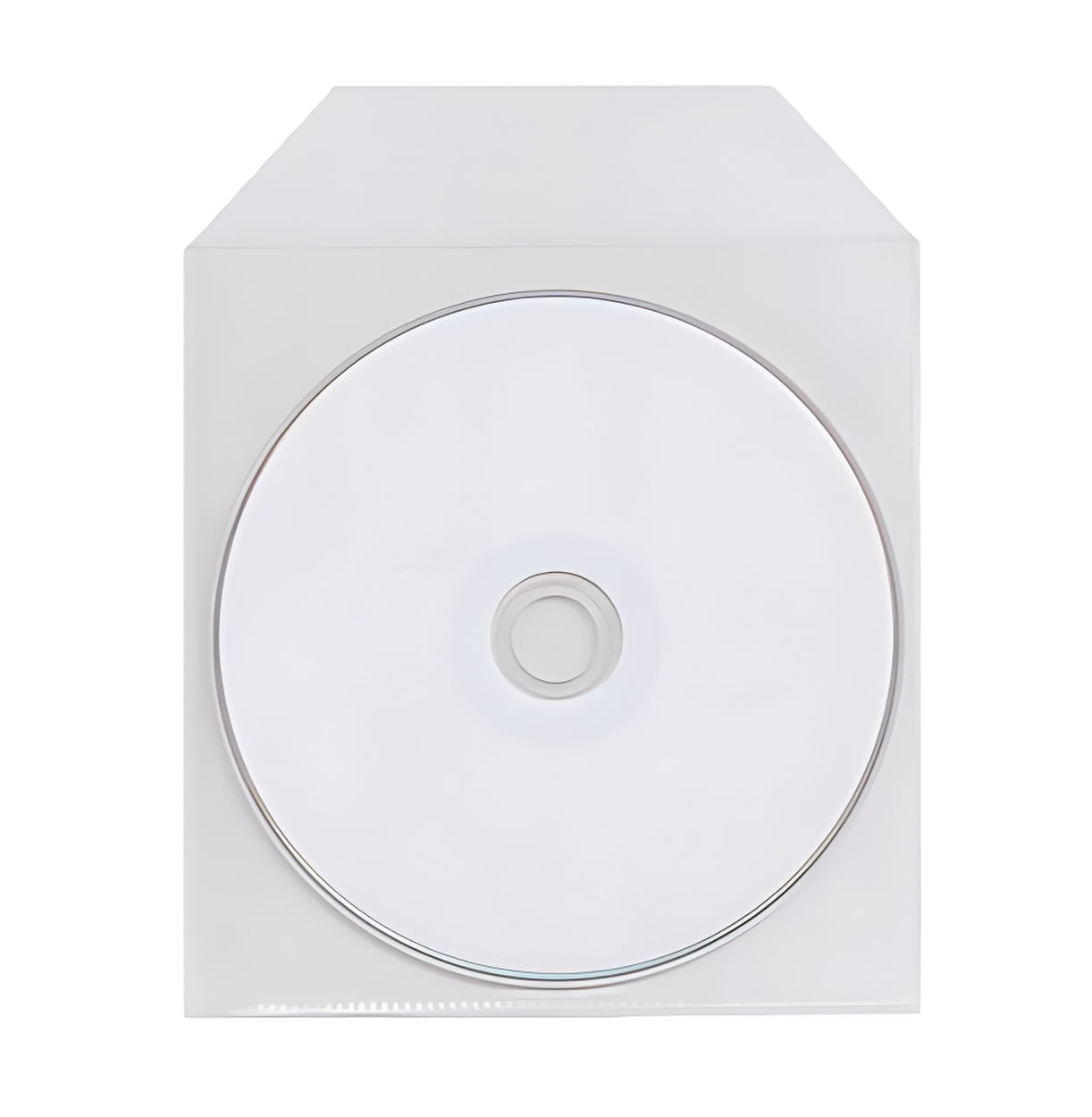 CheckOutStore 200 CPP Clear Plastic Sleeve with Flap - Walmart.com