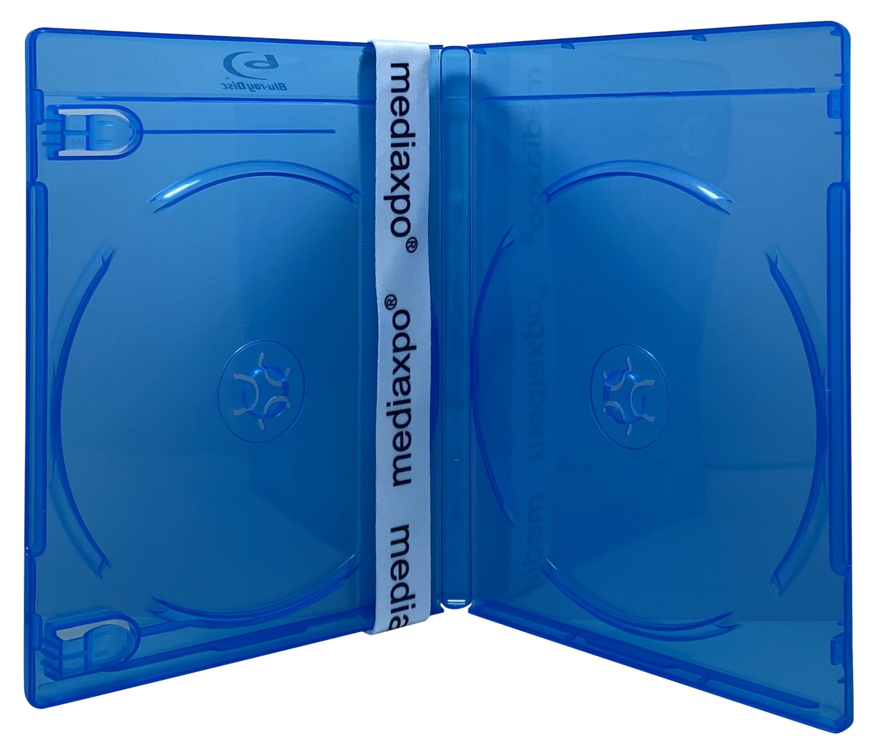 CheckOutStore 200 Premium Standard Blu-Ray Double Cases 12MM - Walmart.com