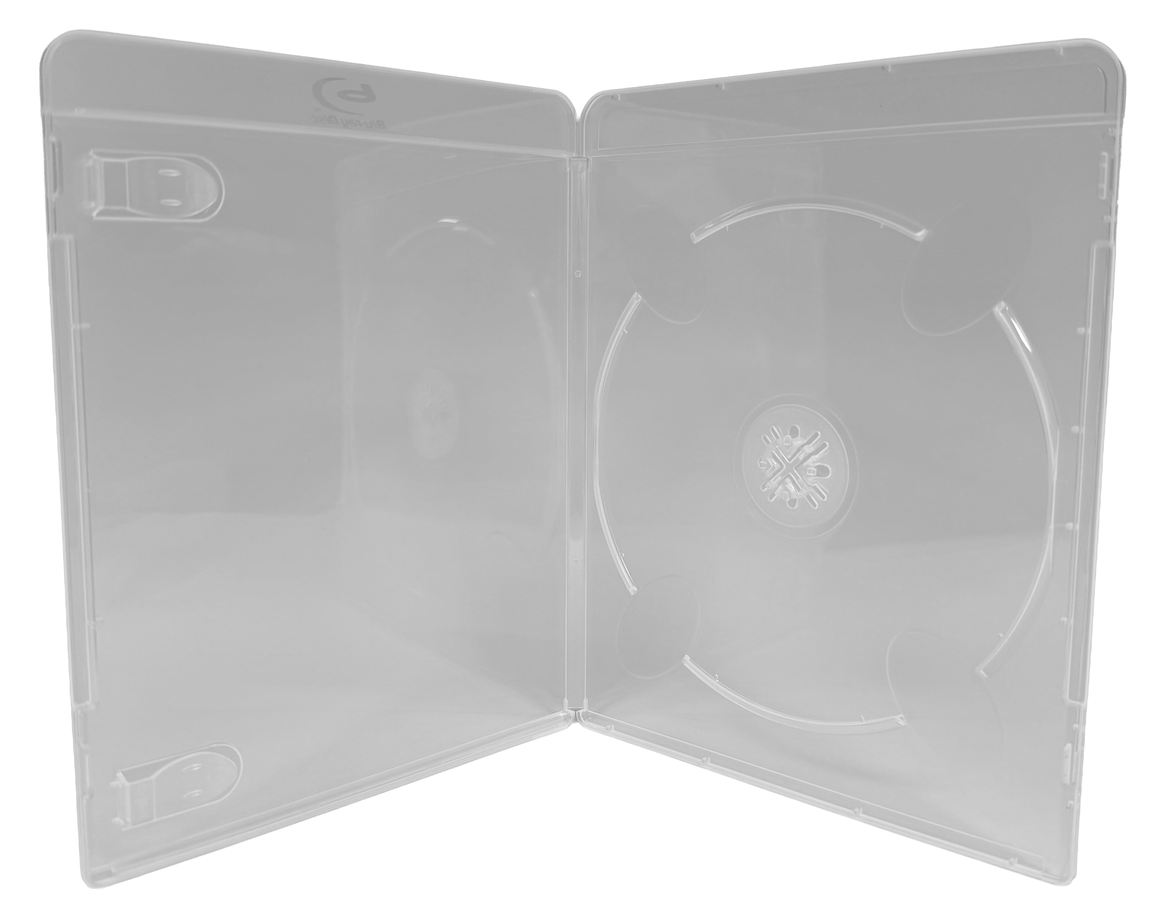 CheckOutStore 200 Premium Slim Clear Blu-Ray Single Cases 7MM - Walmart.com