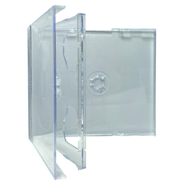 CheckOutStore Standard Clear Single Disc Plastic CD Jewel Case ...