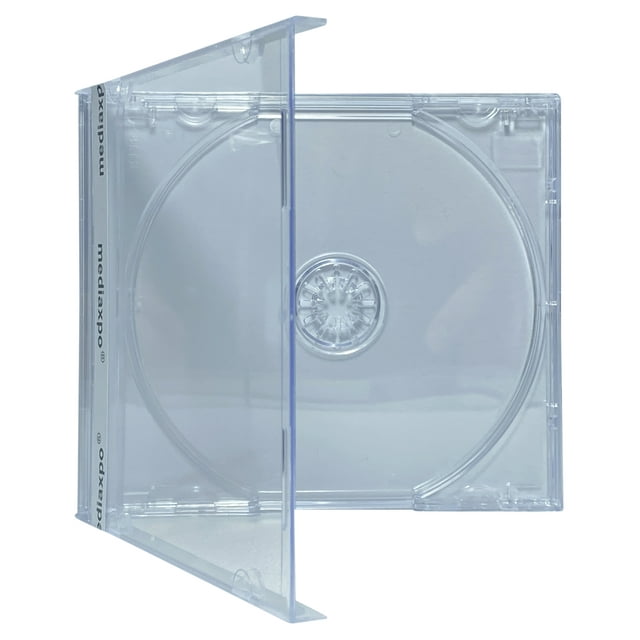CheckOutStore Standard Clear Single Disc Plastic CD Jewel Case ...