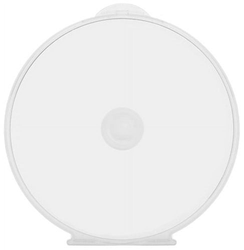 CheckOutStore 2000 Clear Round Clamshell CD/DVD Case with Lock ...
