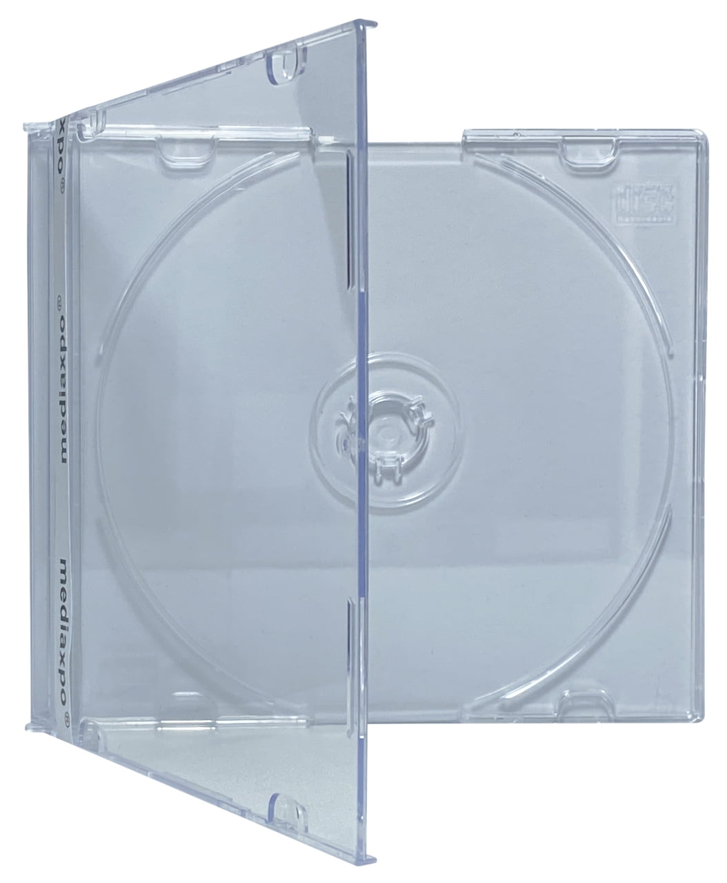 CheckOutStore 2000 Slim Super Clear CD Jewel Cases - Walmart.com