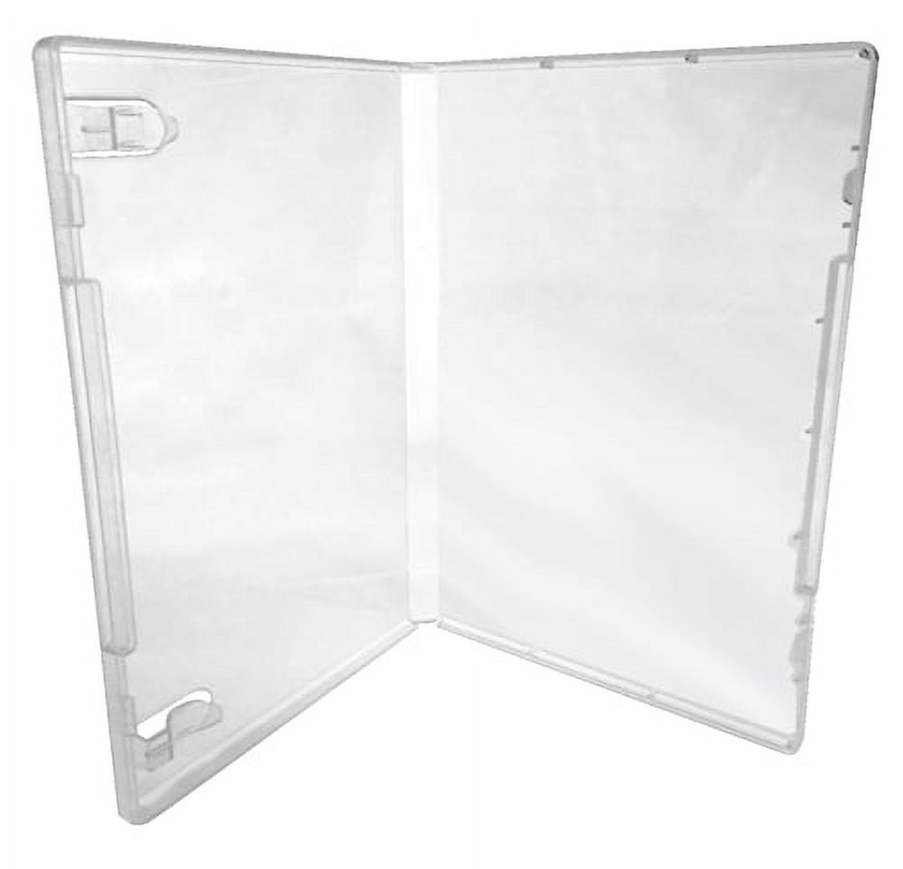 CheckOutStore 50 Clear Storage Cases 14mm for Rubber Stamps No Tabs (No ...