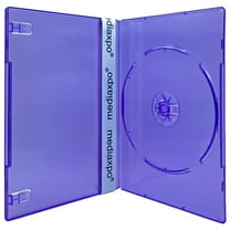 CheckOutStore 10 Standard Solid Red Color Single DVD Cases - Walmart.com