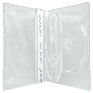 onn. DVD/CD Slim Jewel Storage Cases, 50 ct - Walmart.com