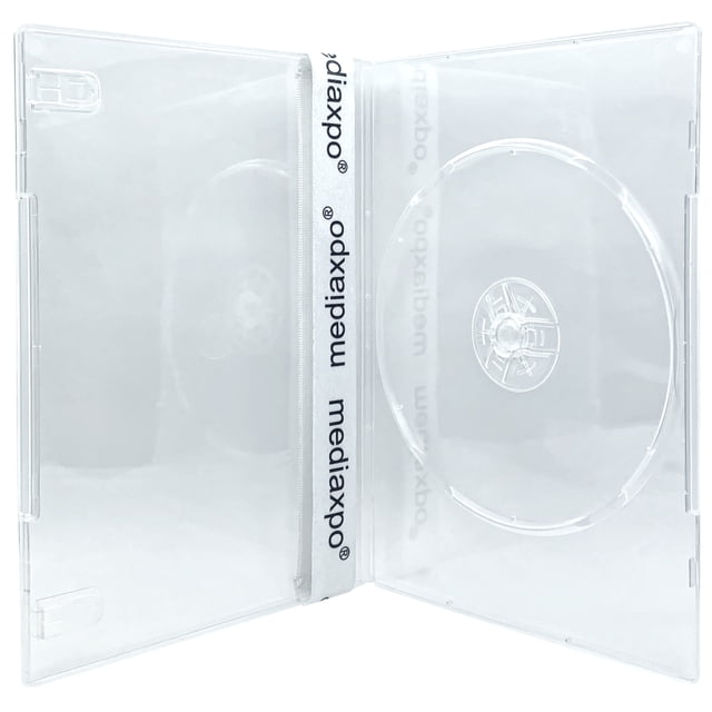 CheckOutStore 25 Slim Super Clear Single DVD Cases 7MM - Walmart ...