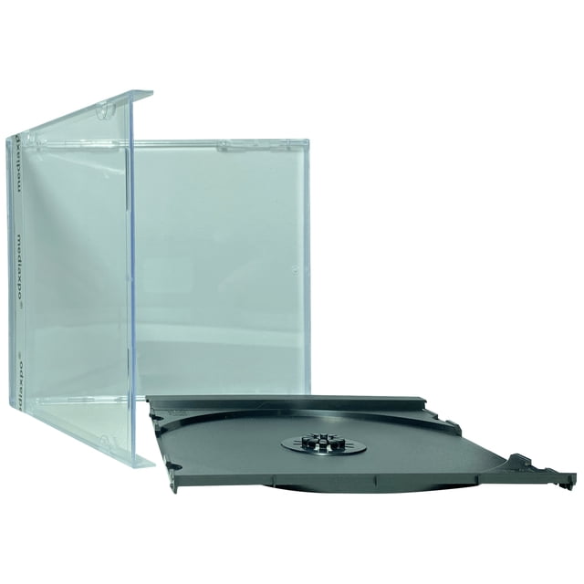 CheckOutStore 25 Standard Black CD Jewel Case (Unassembled) - Walmart ...