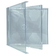 Innovera Slim CD Case, Clear Plastic, 25/Pack - Walmart.com