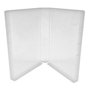 Checkoutstore Clear Plastic Storage Cases for Rubber Stamps, 14mm Spine ...