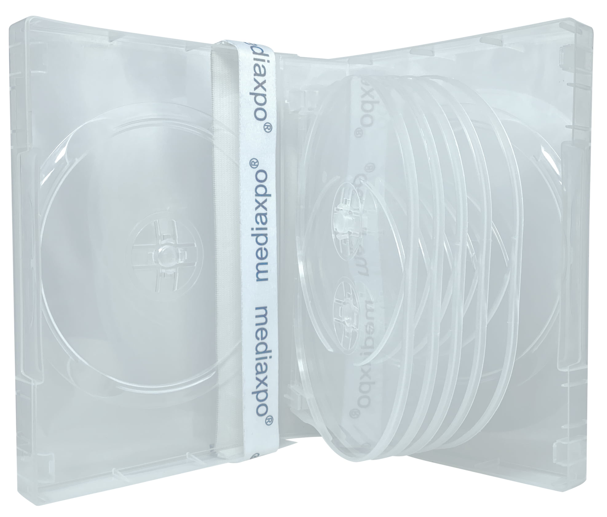 CheckOutStore 50 Clear 12 Disc DVD Cases - Walmart.com