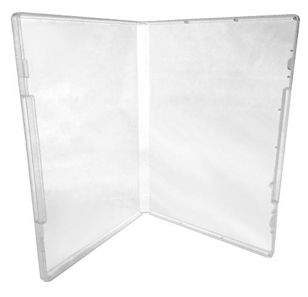 CheckOutStore 50 Clear Storage Cases 14mm for Rubber Stamps No Tabs (No ...