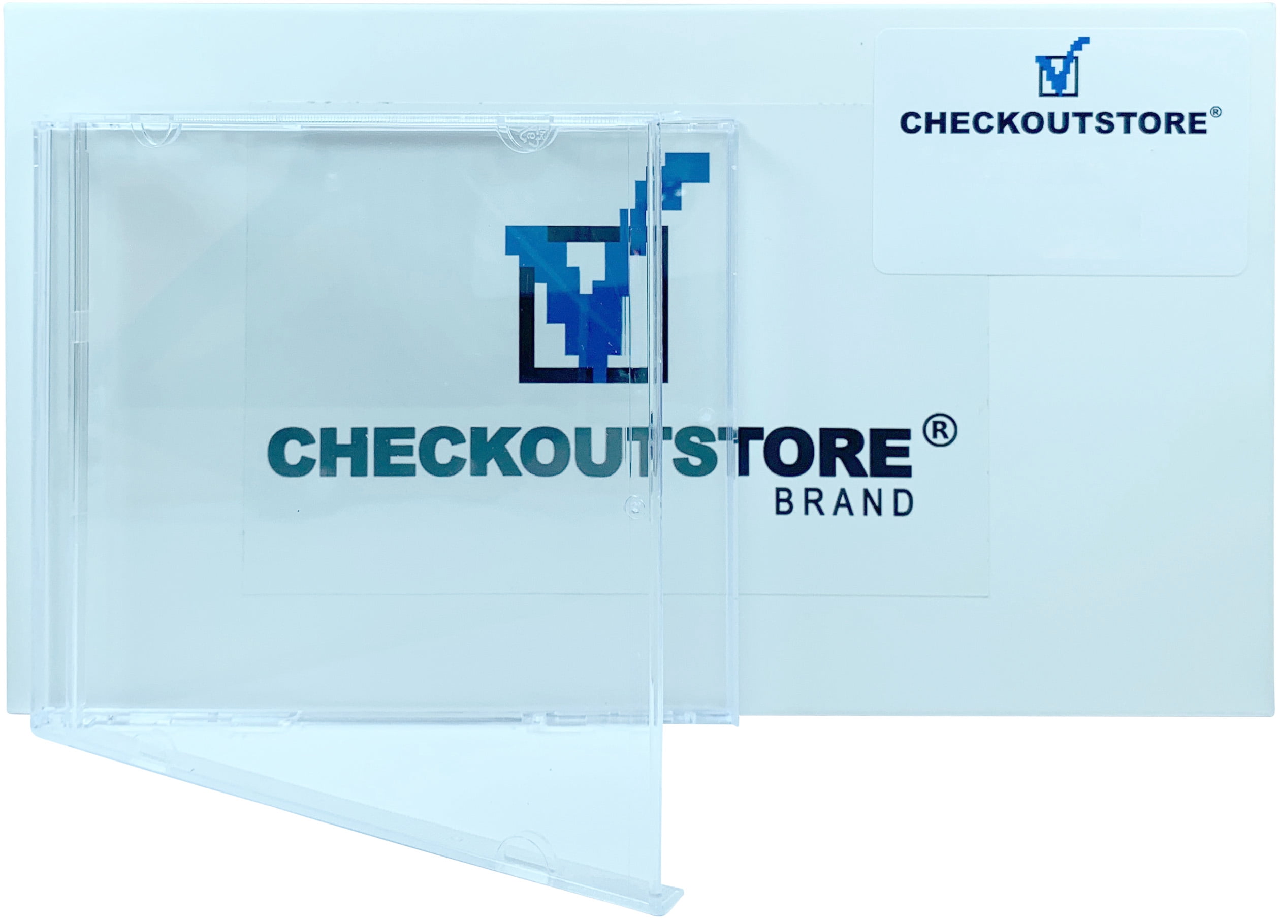 CheckOutStore 50 Original Vintage Old Style Standard CD Jewel Case 65g ...