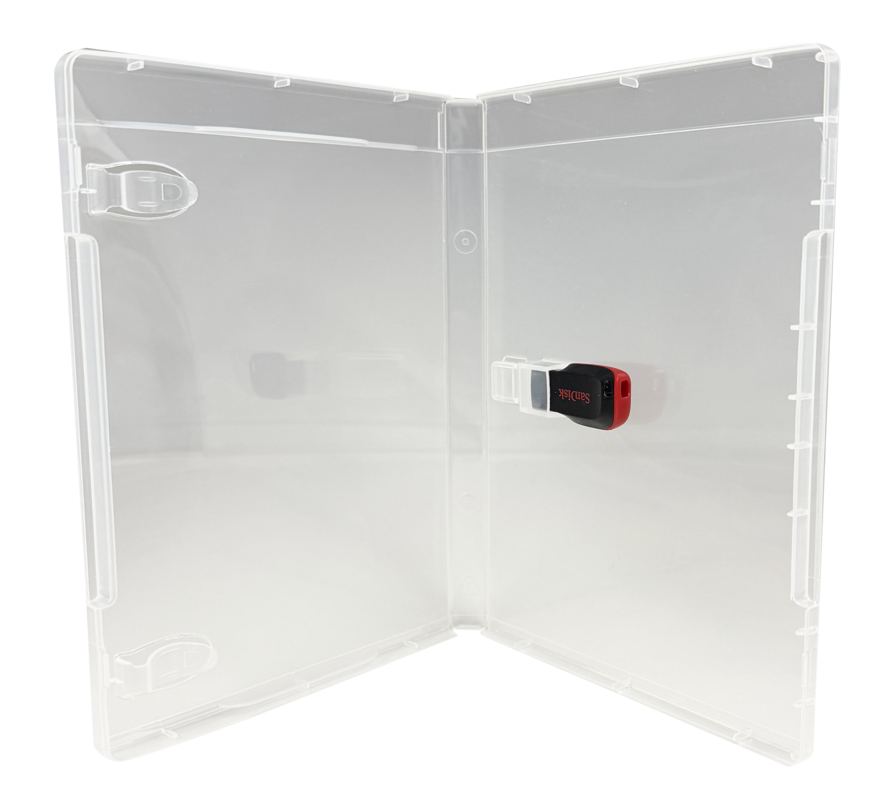 CheckOutStore 50 Premium Super Clear USB Flash Drive Cases 14MM ...