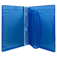 CheckOutStore 100 Standard Black Quad 4 Disc DVD Cases - Walmart.com