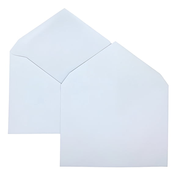CheckOutStore 50 ShippingMailers 4 3/8 x 5 3/4 White Paper A2 ...