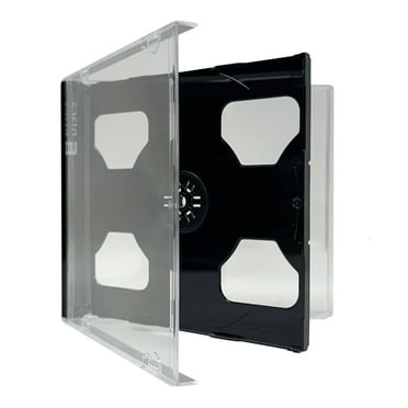 CheckOutStore 50 Standard White Double CD Jewel Case - Walmart.com