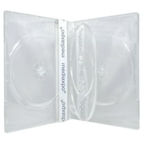 Checkoutstore Quad 4 Disc CD Jewel Case, Clear, 22mm Thick, Polystyrene ...