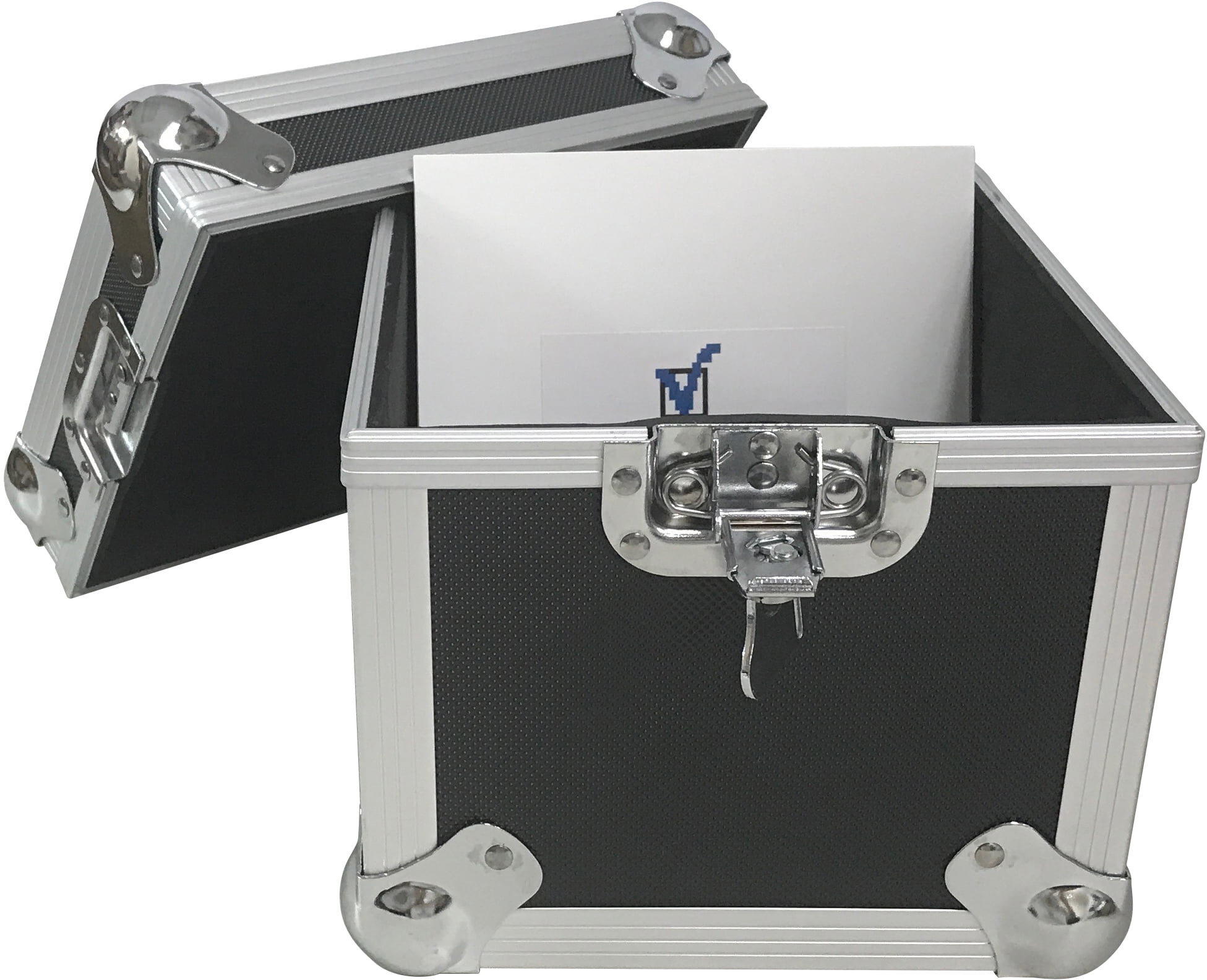 (1) CheckOutStore Aluminum Heavy Duty 7" 45 RPM Vinyl Record Album ...