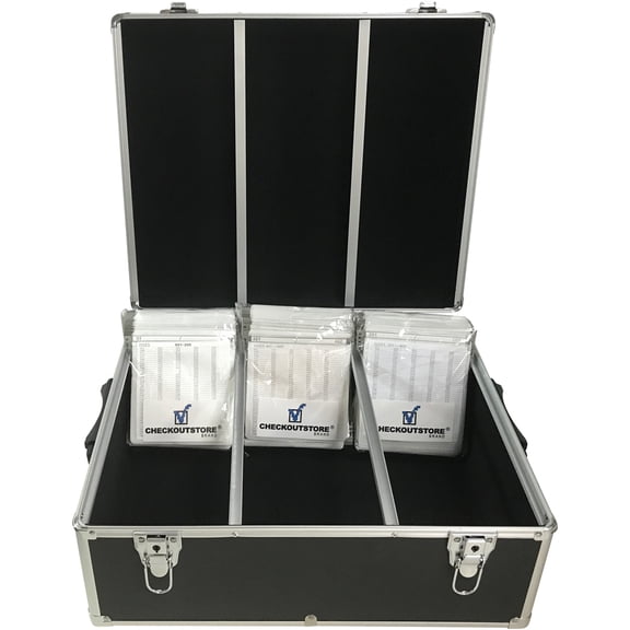 Aluminum and Metal CD DVD Storage Boxes for Organized Media Collection