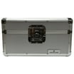 CheckOutStore Silver Aluminum 7" 45 RPM Record Storage Box (Holds Up to ...